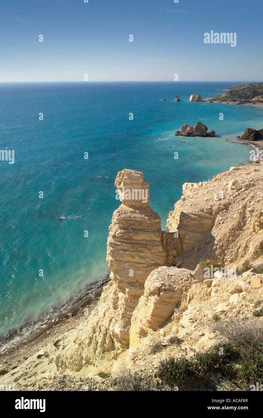 Aphrodite, Aphrodites rock, Paphos, Cyprus, landscape, seascape, hot ...