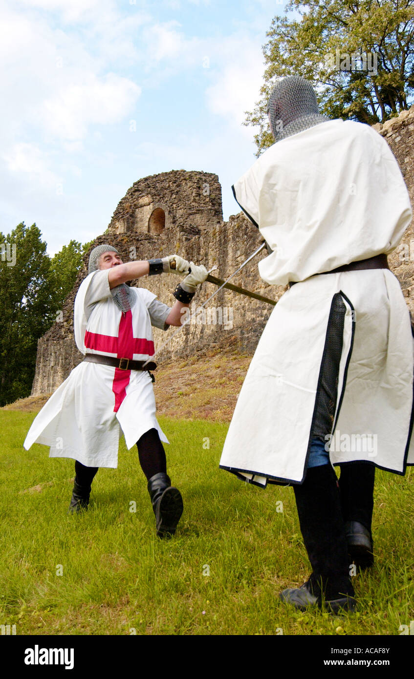 French medieval soldiers hi-res stock photography and images - Alamy