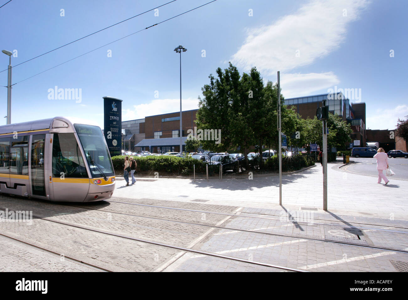 Luas, Luas tram, Tallaght, Dublin, Ireland Stock Photo - Alamy