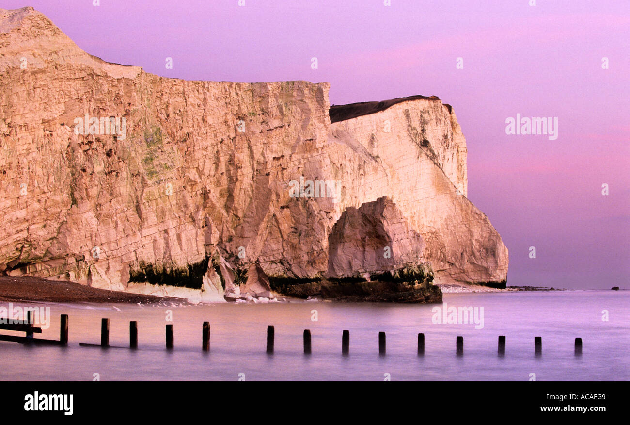 Sunset seaford east sussex hi-res stock photography and images - Alamy