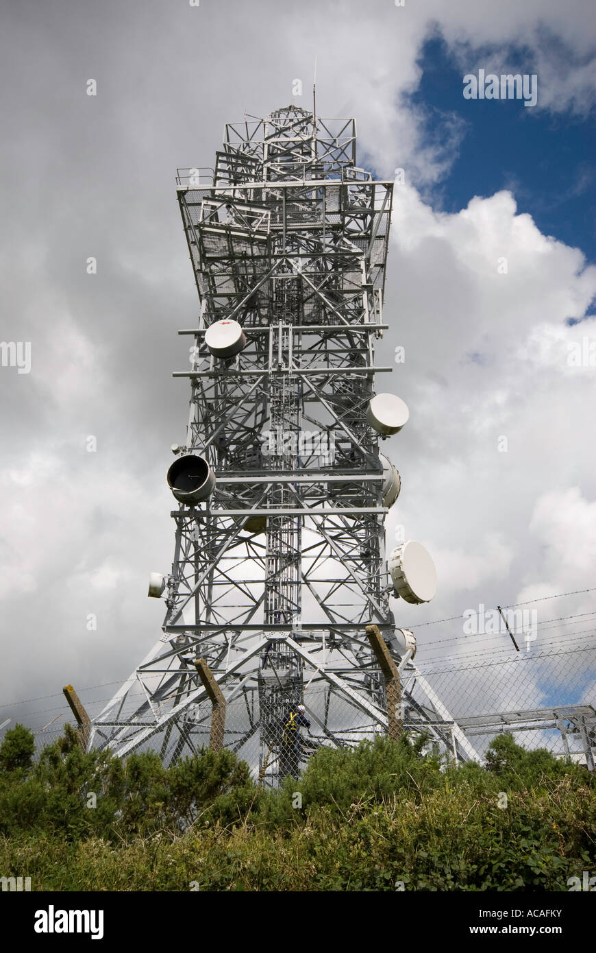Radio Mast Cornwall High Resolution Stock Photography and Images - Alamy