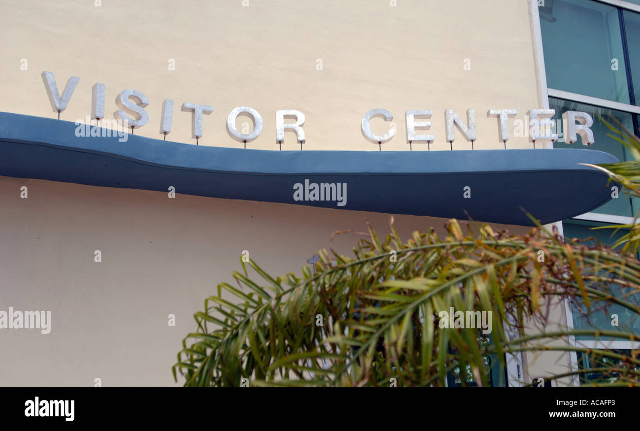 Tourist Information office Visitor Center Miami South Beach area USA ...
