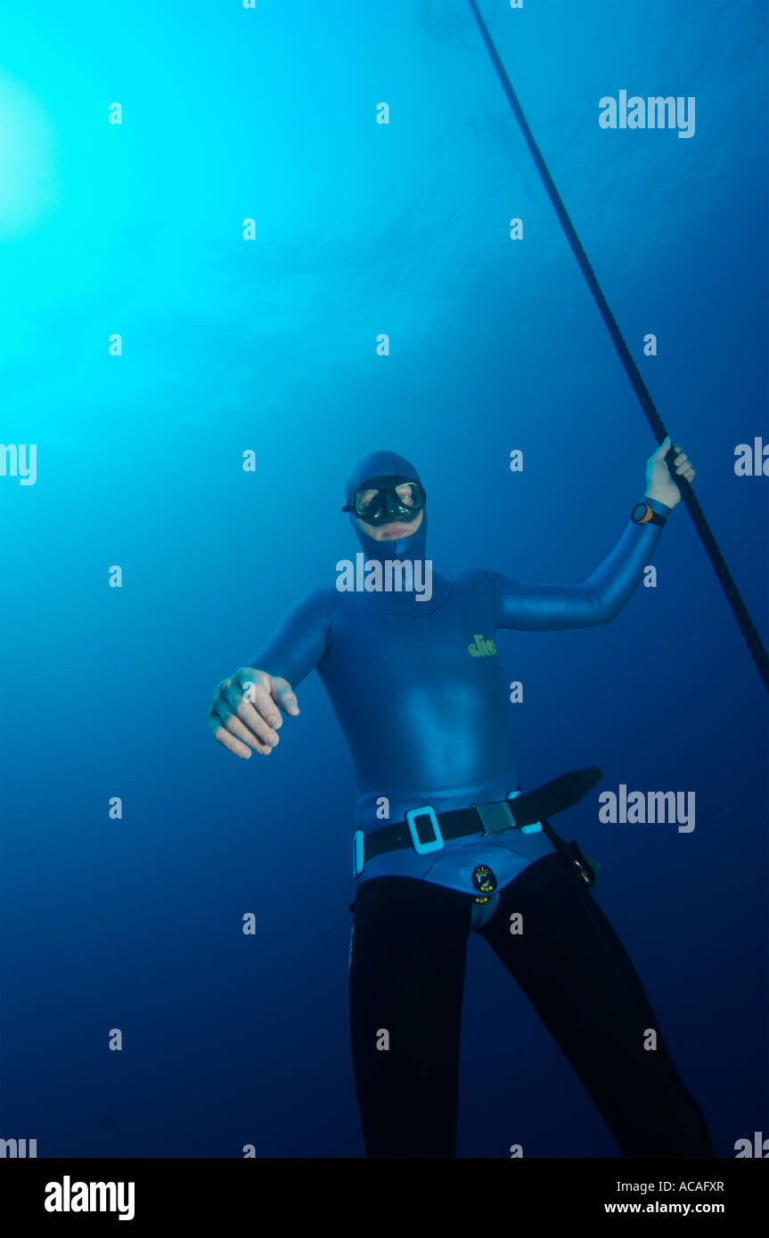 Deep freediver bubble hi-res stock photography and images - Alamy