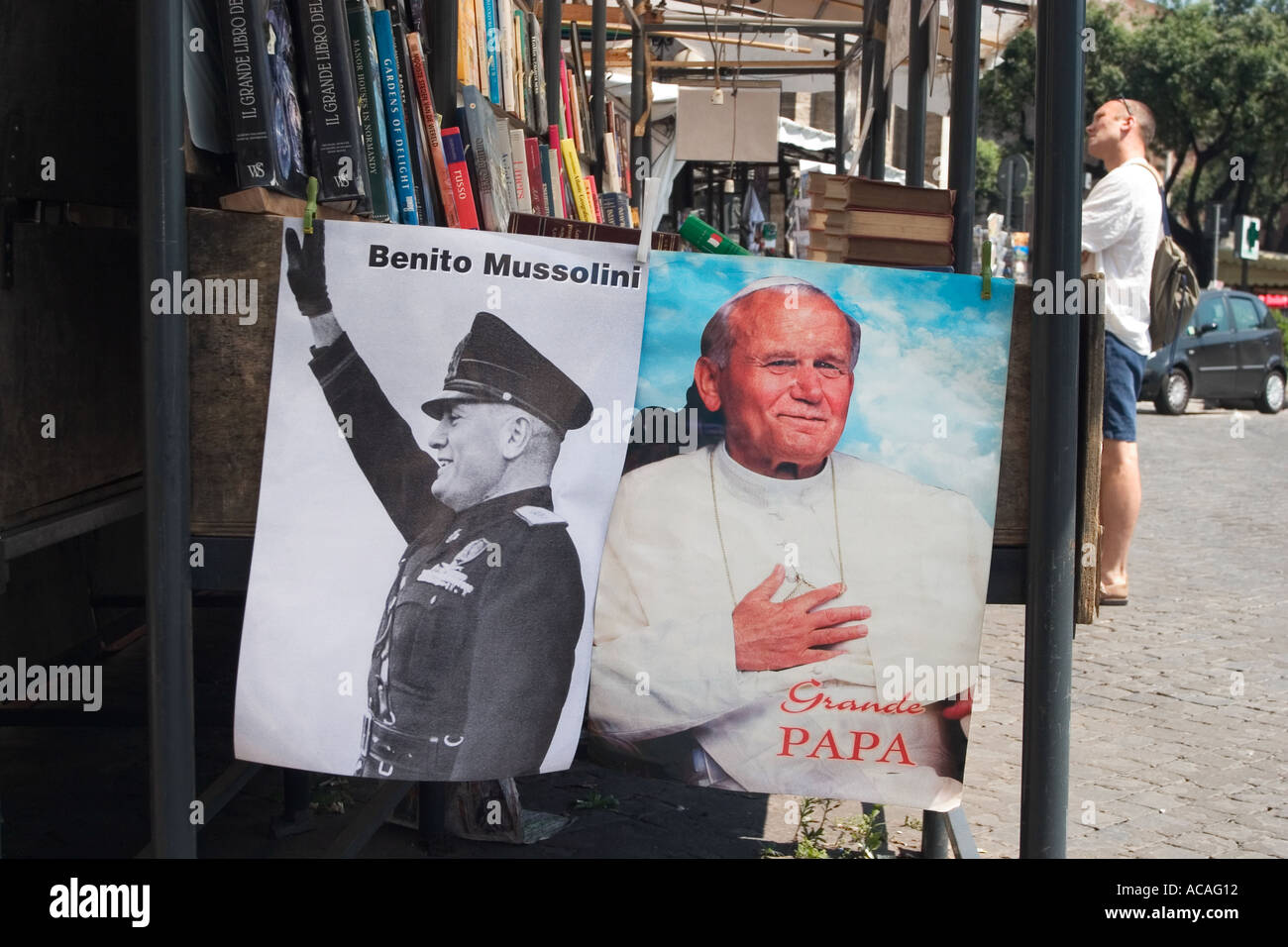 Posters mussolini hi-res stock photography and images - Alamy