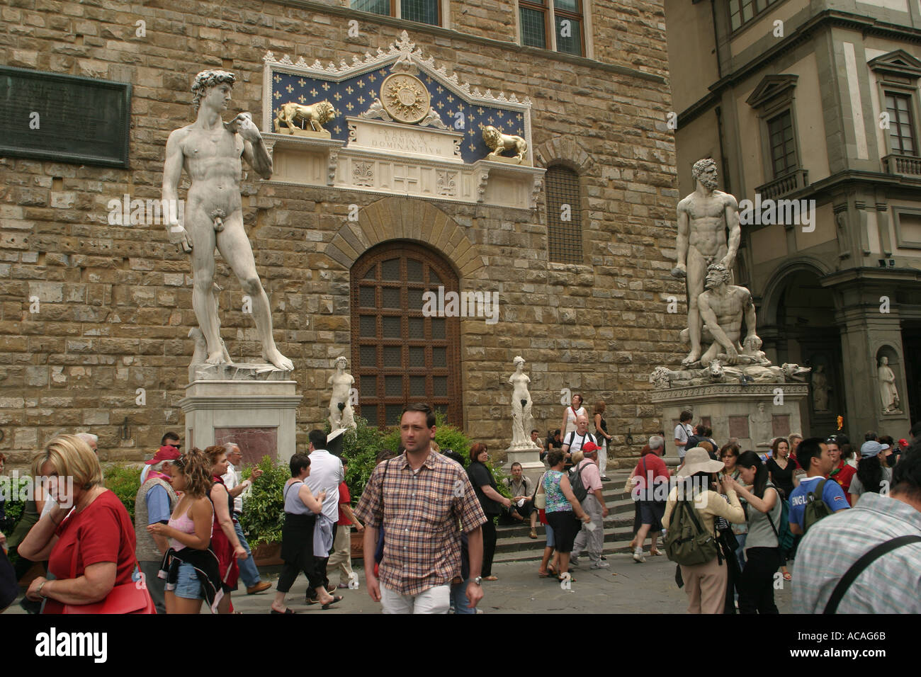Statue of David Florence Italy Stock Photo - Alamy