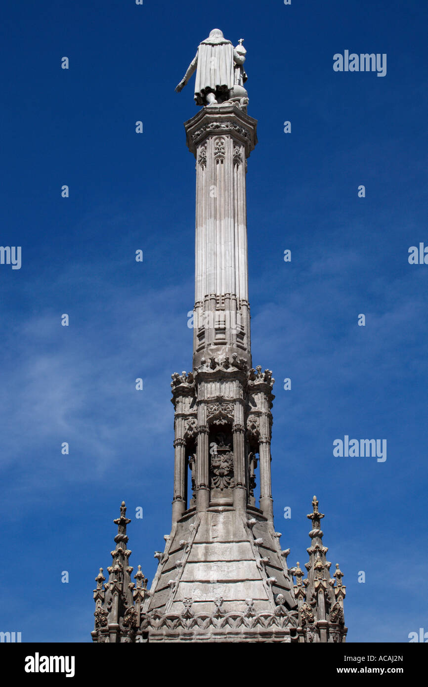 Monumento a Colon, Plaza de Colon, Madrid, Spain Stock Photo - Alamy