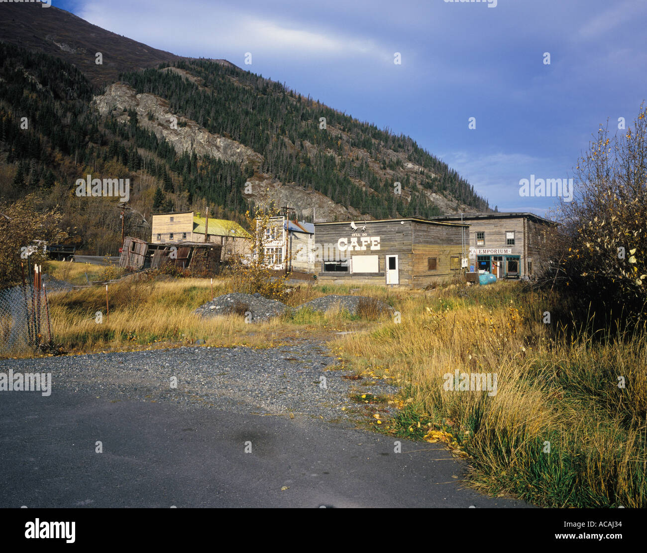 Chitina village at the end of the edgerton highway and the start of the ...