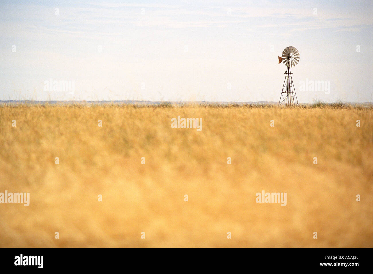 windmill in the Australian outback Stock Photo - Alamy
