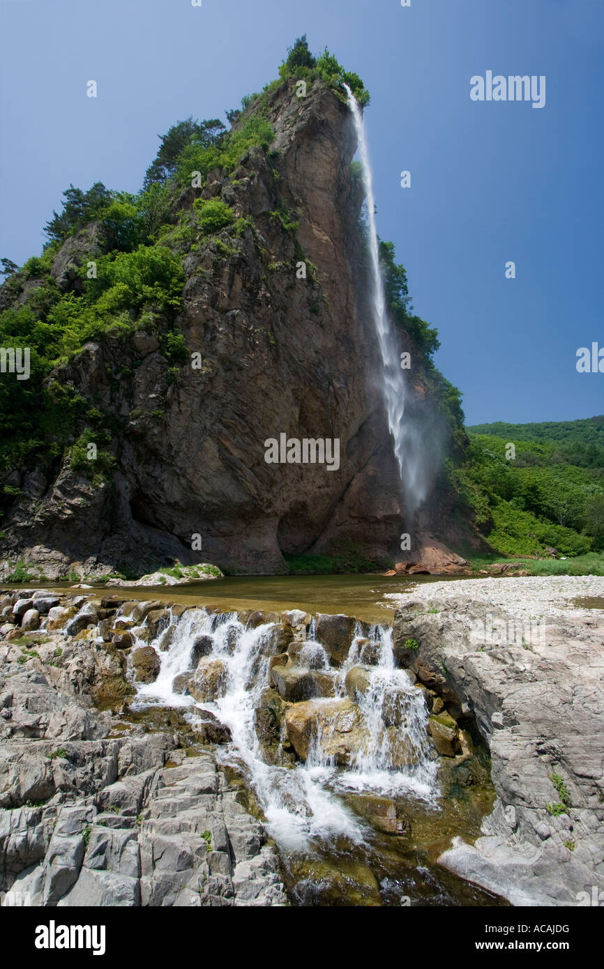 Moutain Waterfall Gangwon Do Province South Korea Stock Photo - Alamy