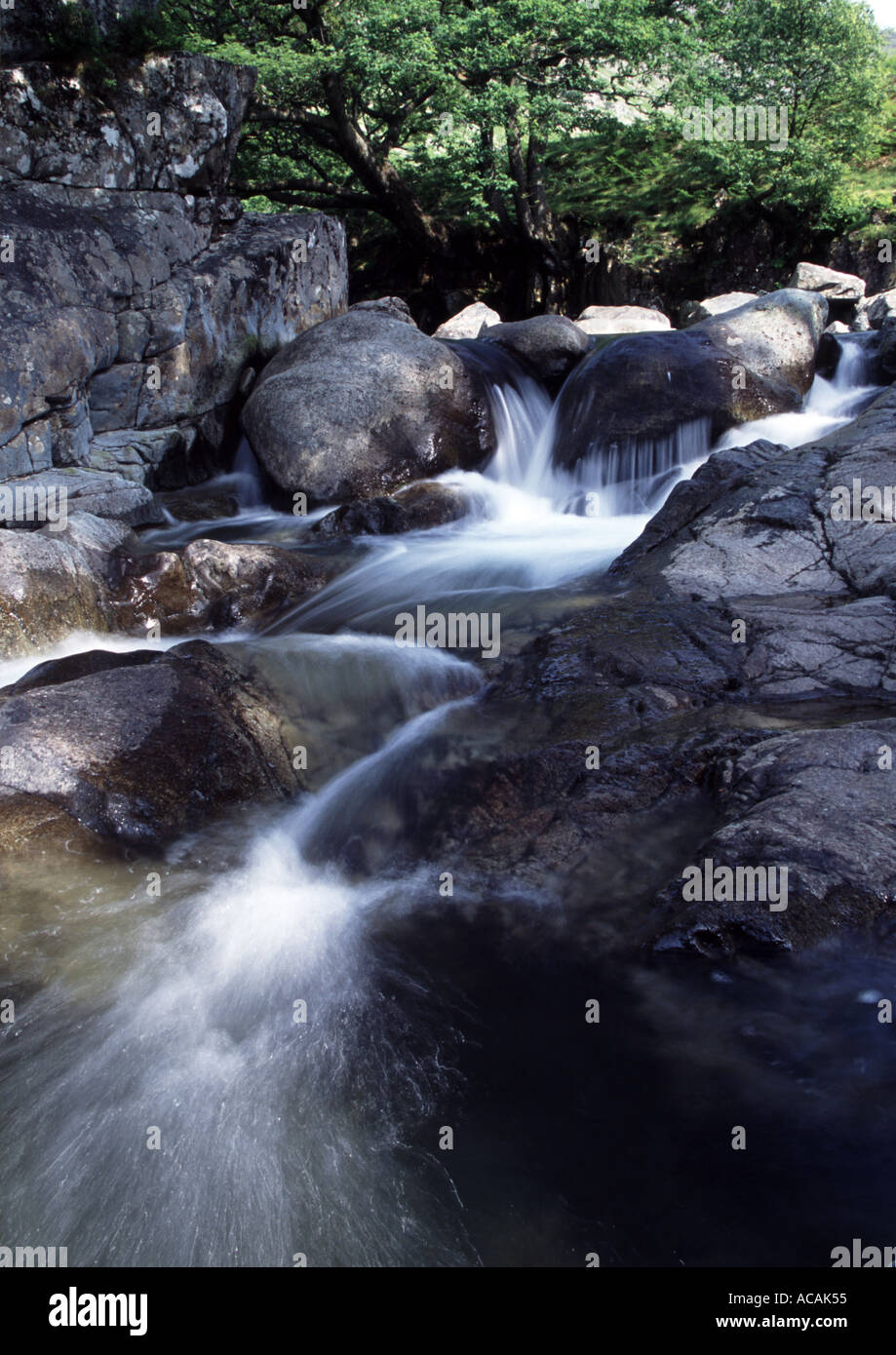 Galleny force waterfall lake district hi-res stock photography and ...