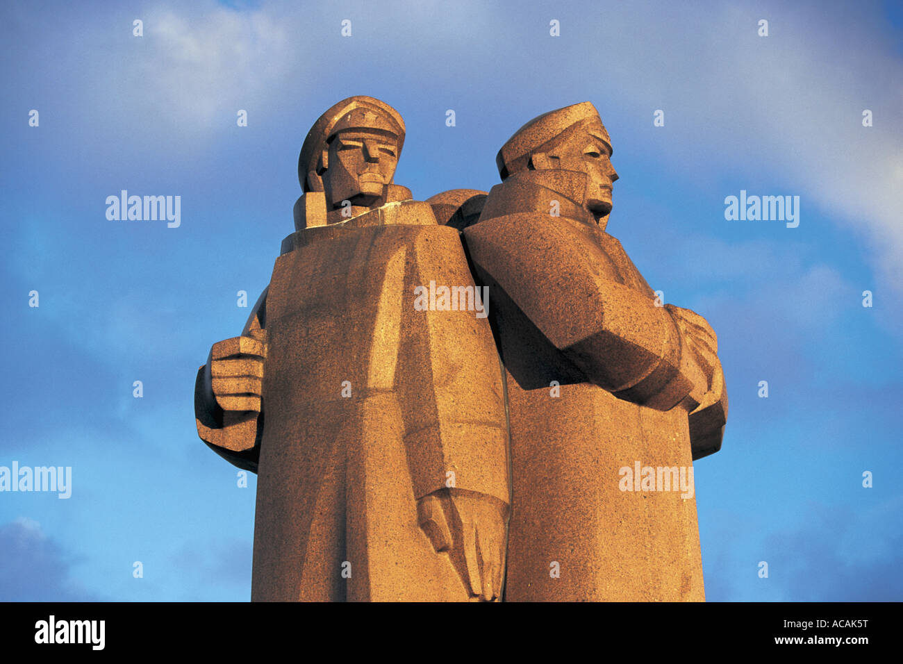 Communist Statue Riga Latvia Stock Photo - Alamy