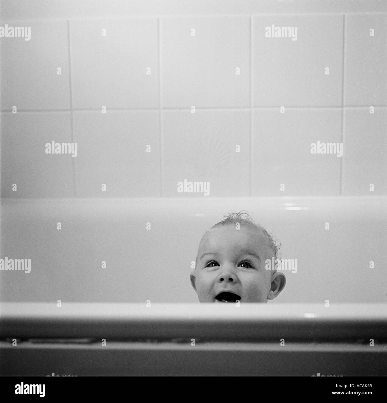 baby boy in bath Stock Photo - Alamy