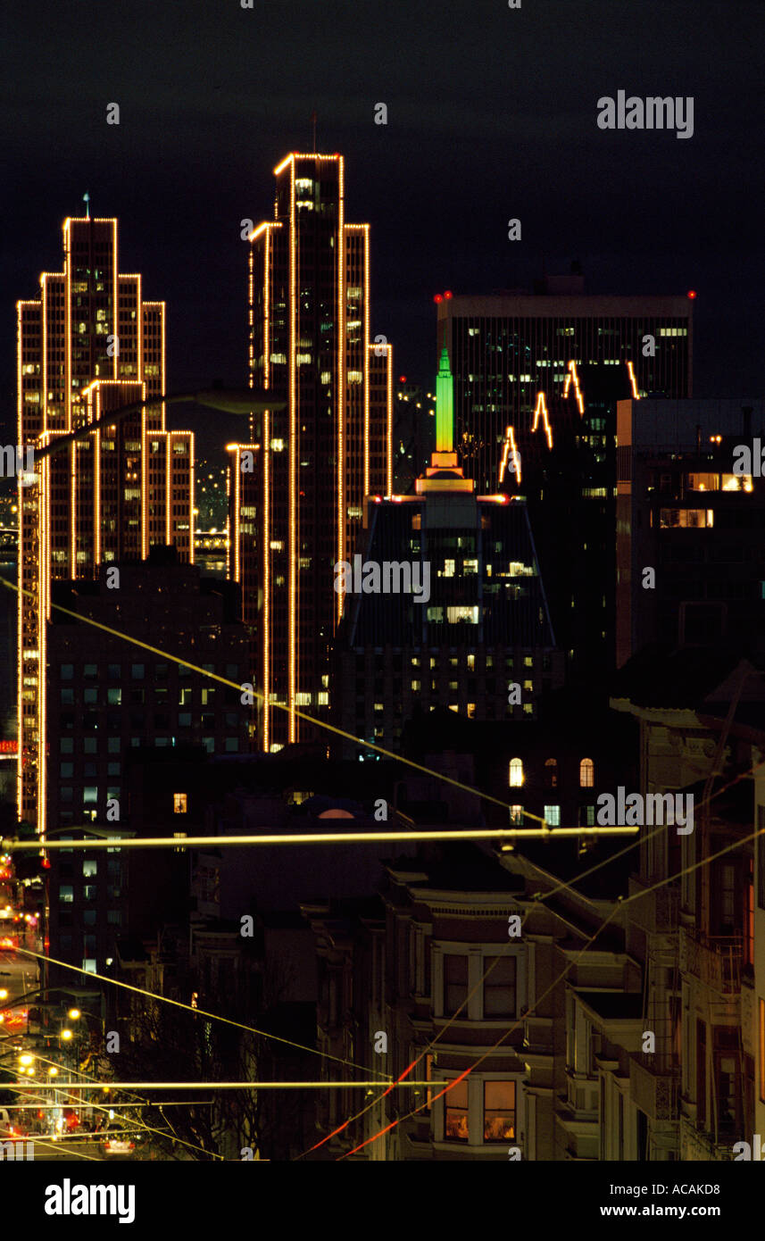 Geometric nightscape hi-res stock photography and images - Alamy