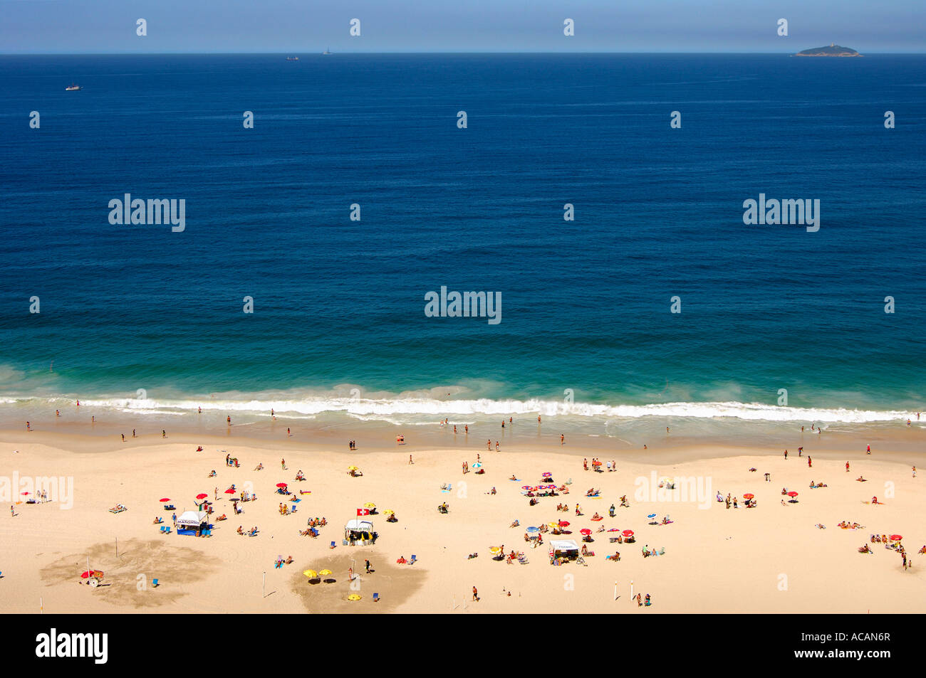 Beach life on Copacabana beach, Rio de Janeiro, Brazil Stock Photo - Alamy