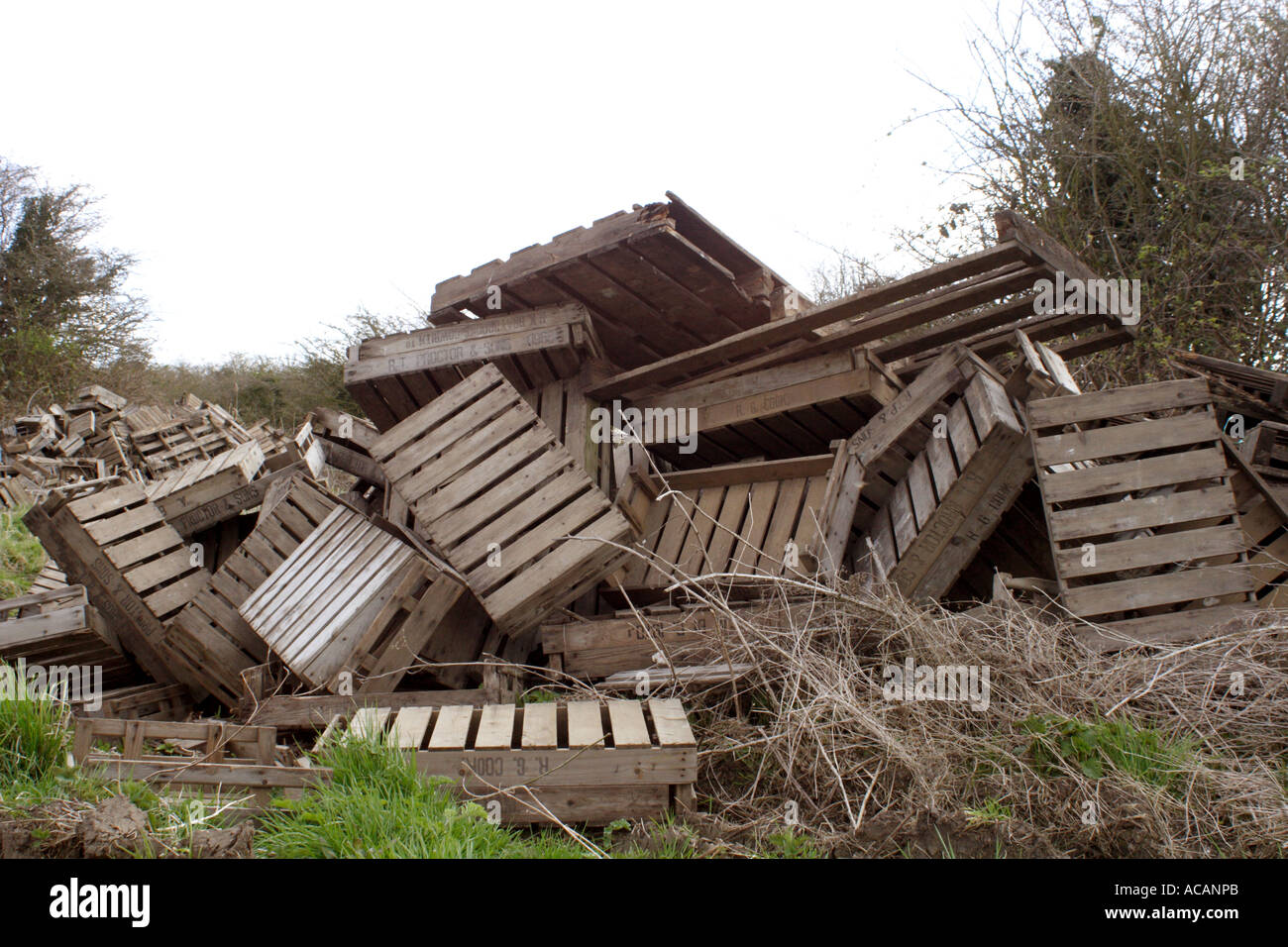 Dumped pallet hi-res stock photography and images - Alamy