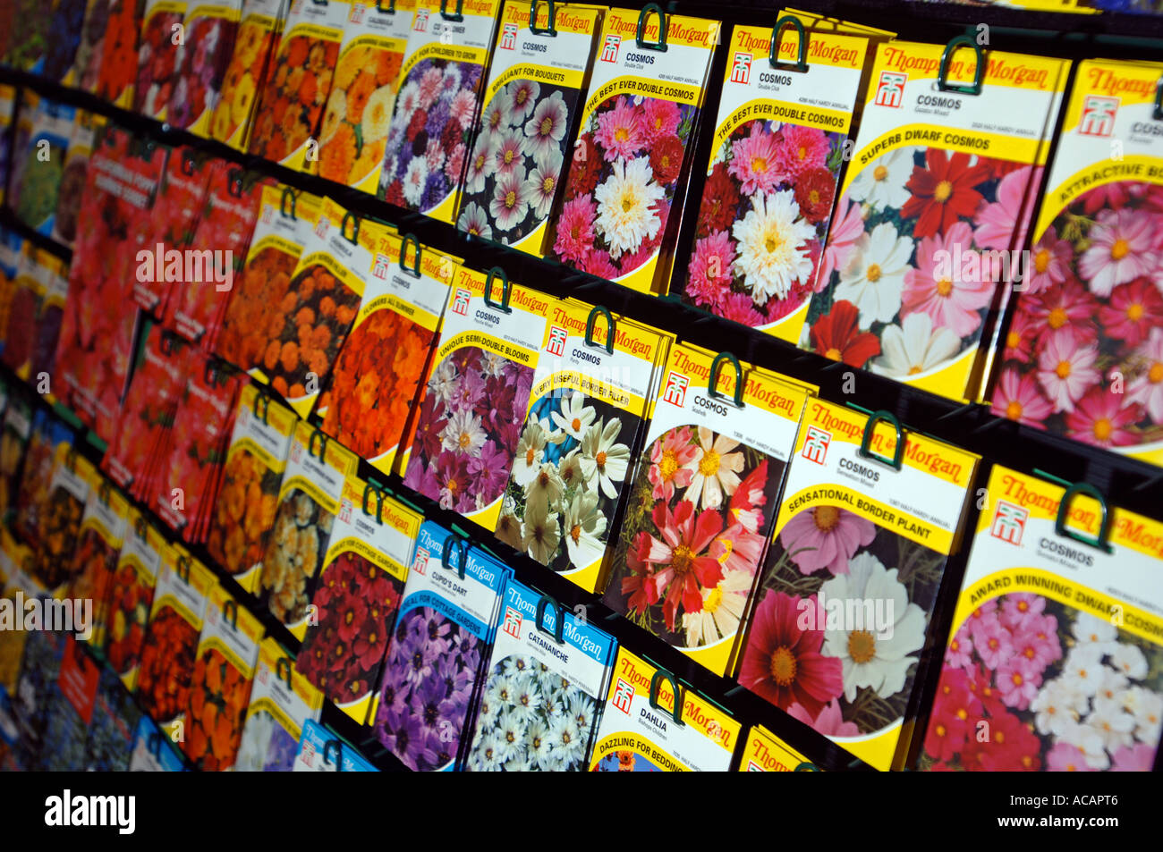 Seed packets for sale Stock Photo - Alamy