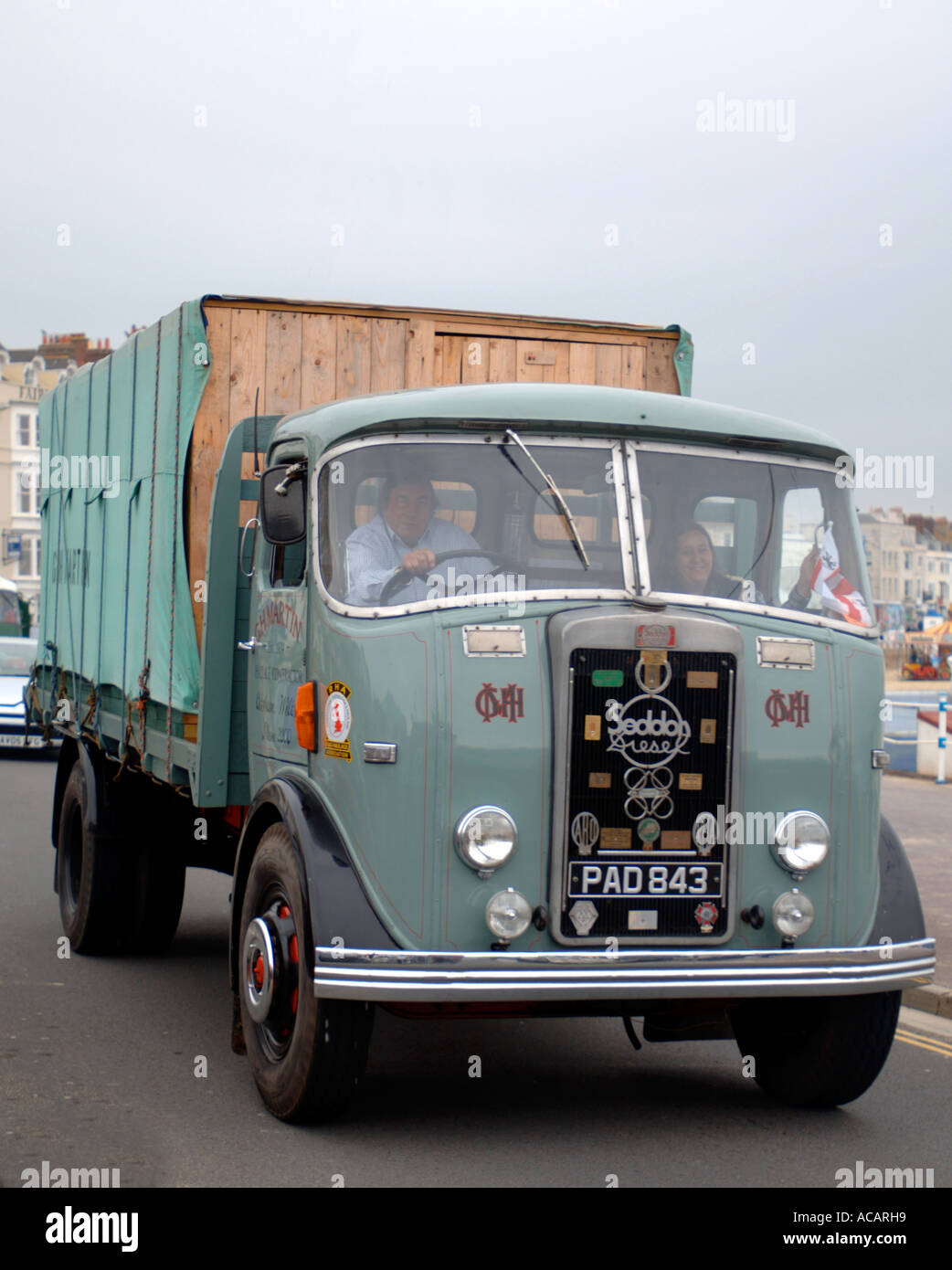 Seddon Diesel truck Stock Photo - Alamy
