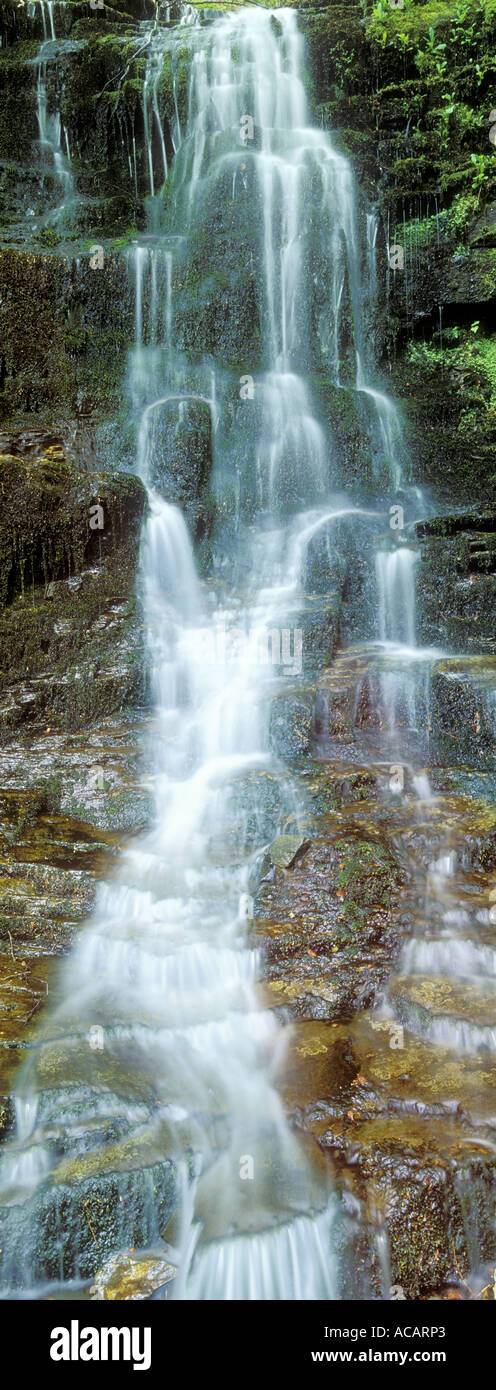 Waterfall at Aberfeldy Perthshire Scotland Stock Photo - Alamy