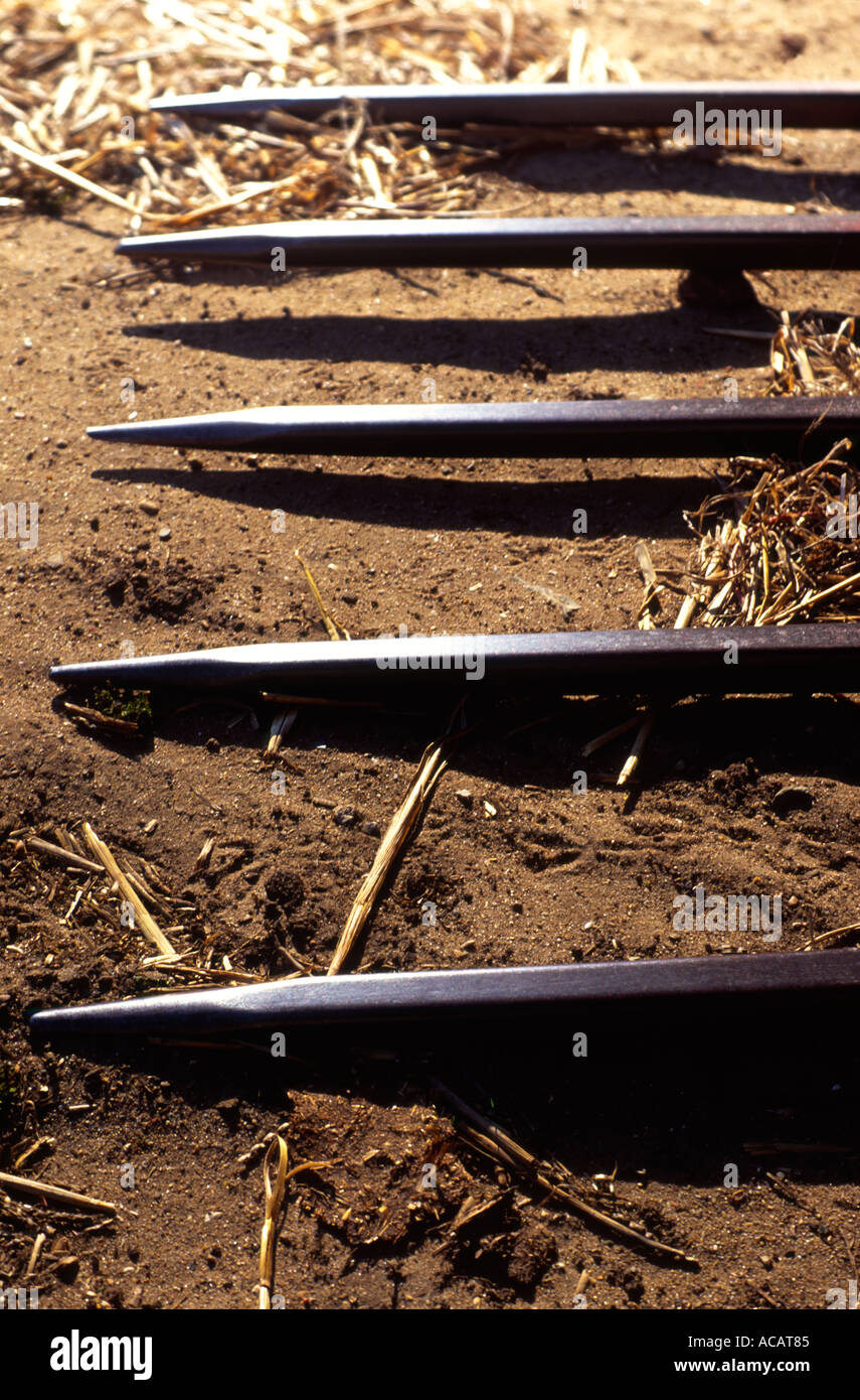 Spikes on tractor hi-res stock photography and images - Alamy
