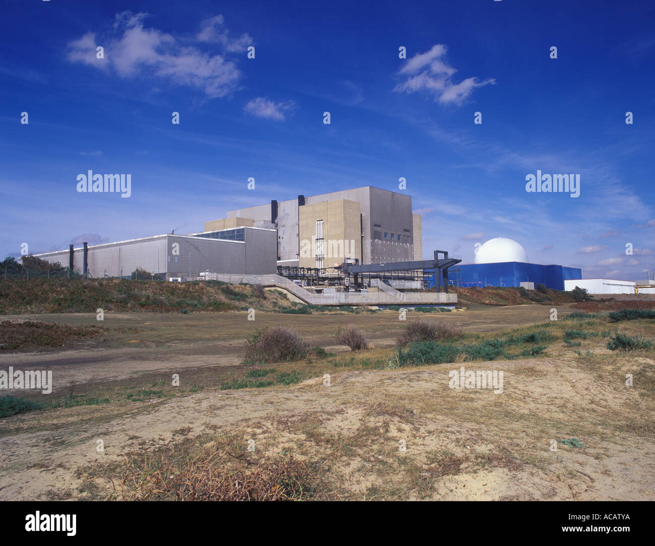 Sizewell A B nuclear power Station Suffolk Stock Photo - Alamy