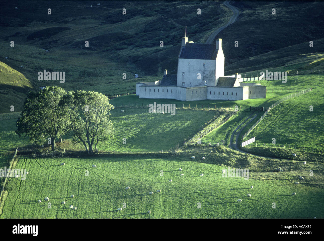 Corgraff Castle, Strathdon, Aberdeenshire. Grampian Region. Scotland in ...