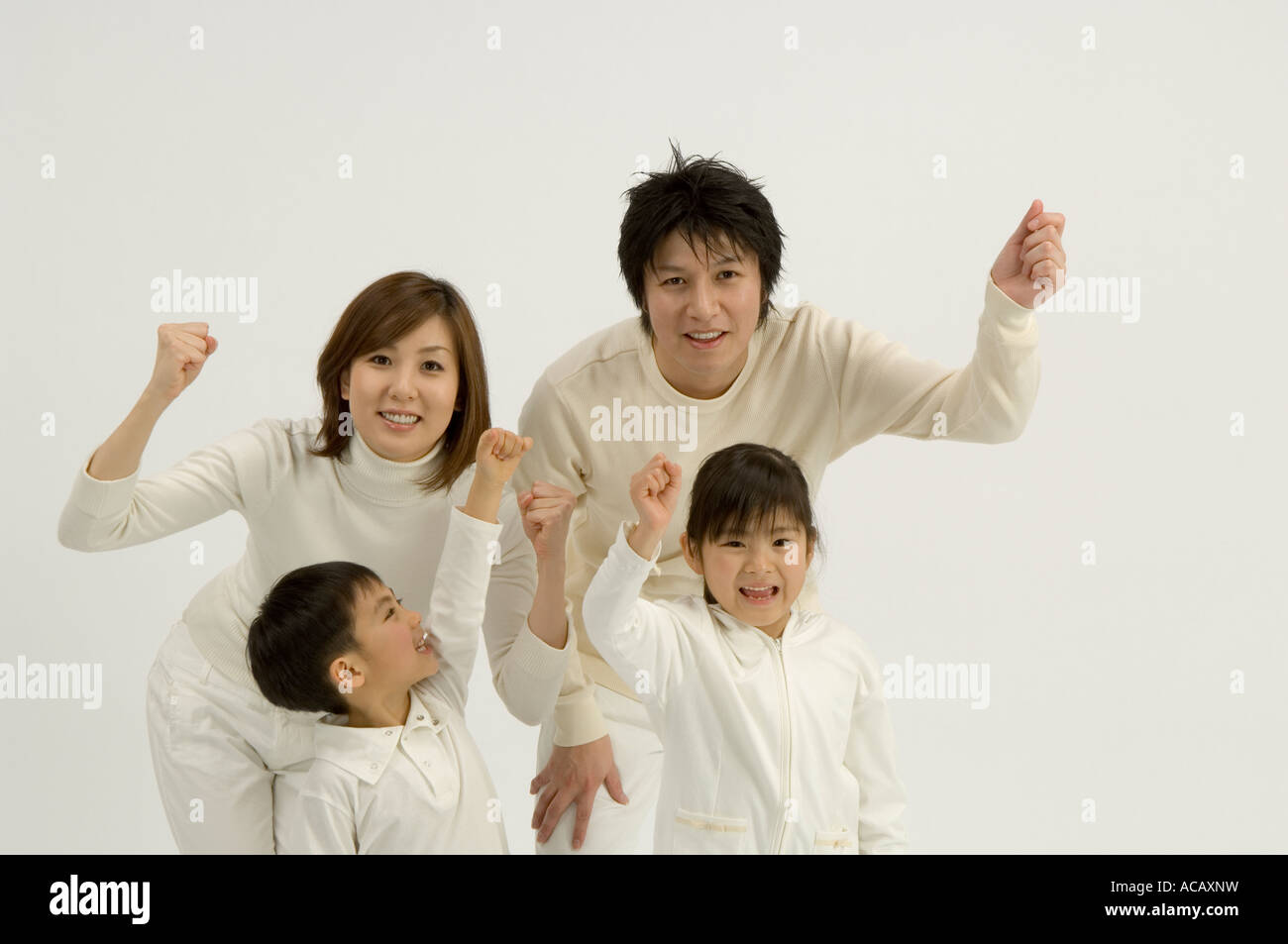Portrait of family Stock Photo - Alamy