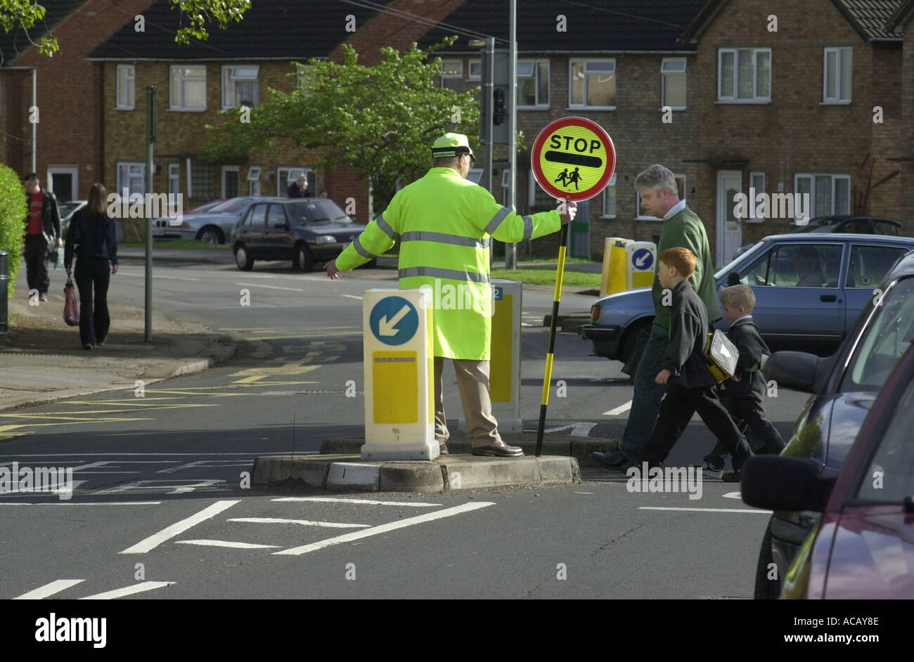 Lollipop man crossing hi-res stock photography and images - Alamy