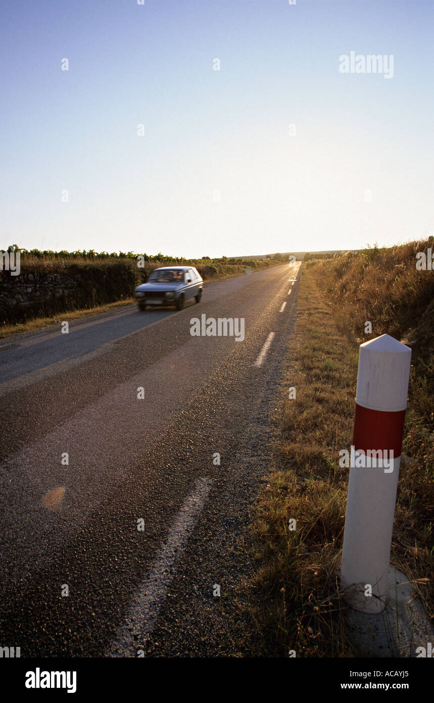 Rural sign post in france hi-res stock photography and images - Alamy