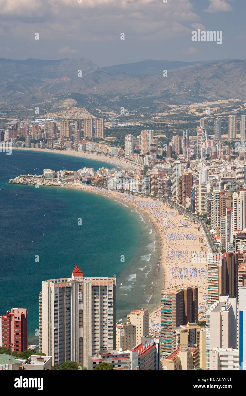 Levante beach benidorm hi-res stock photography and images - Alamy