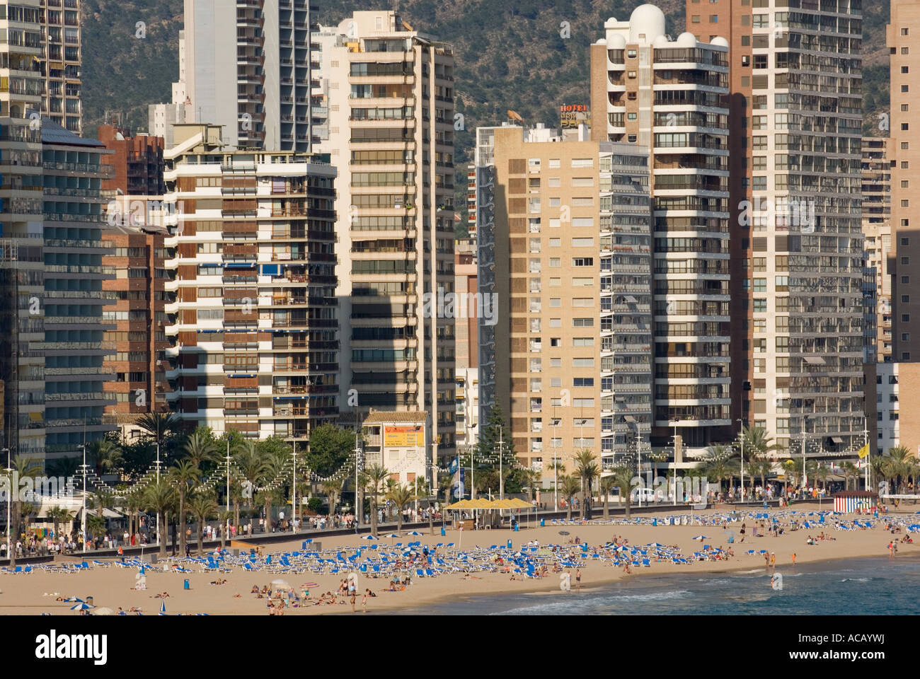 Levante beach benidorm hi-res stock photography and images - Alamy