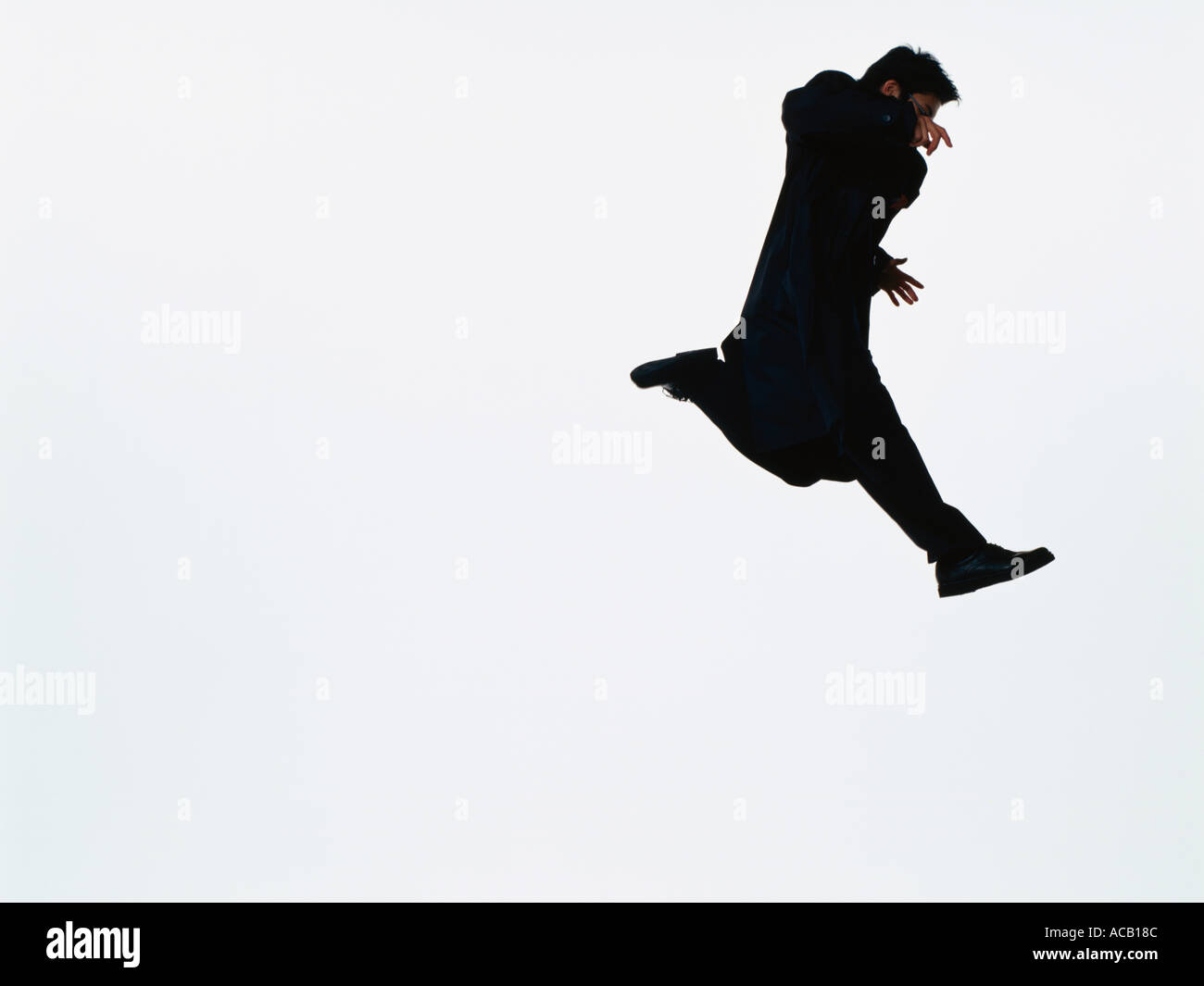 Energetic Business Jump Stock Photo - Alamy