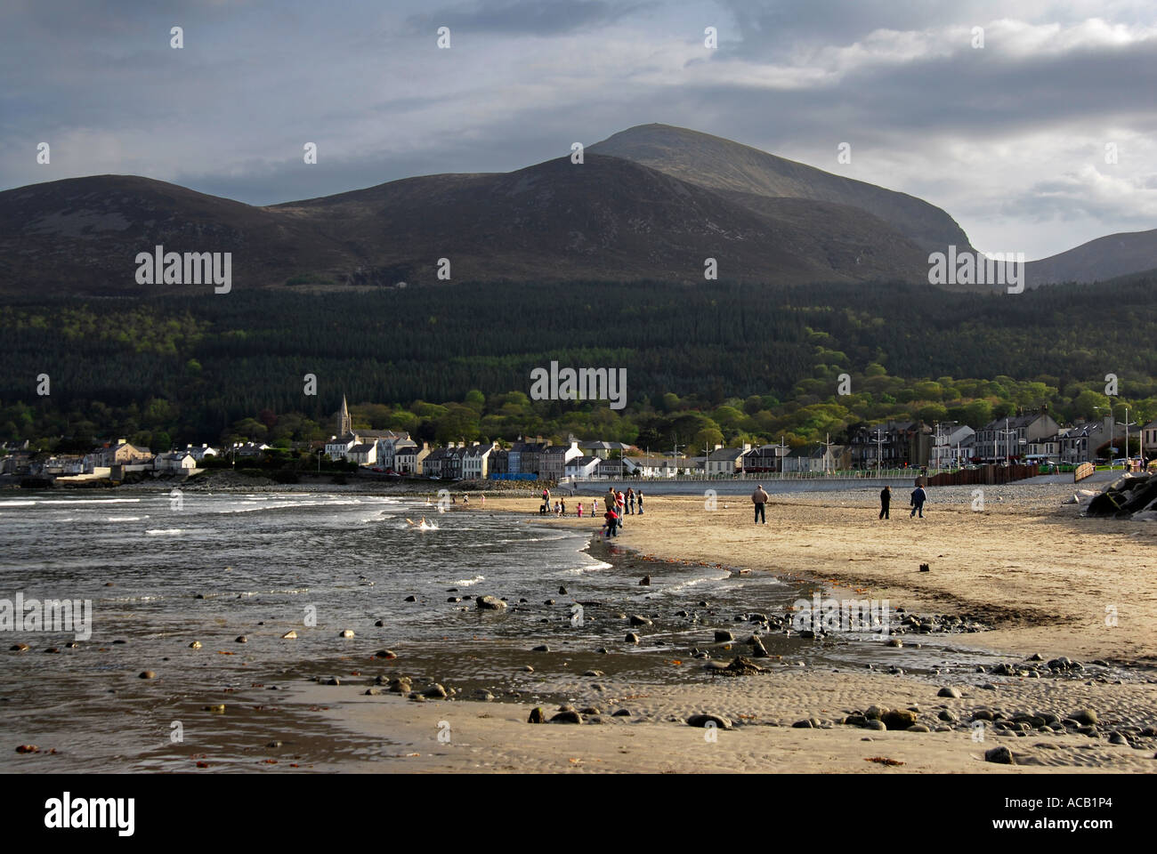 Newcastle beach co down hi-res stock photography and images - Alamy