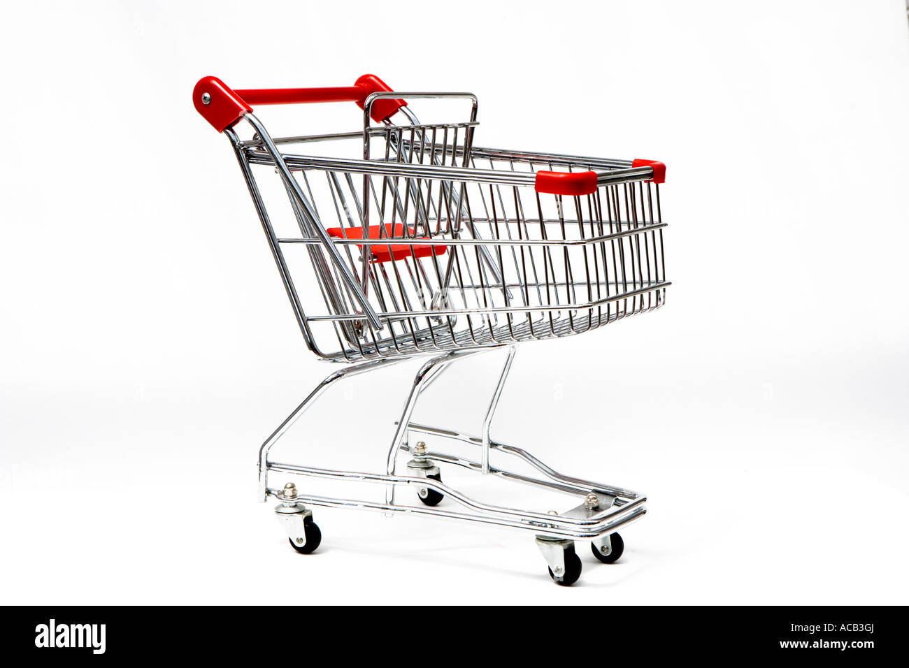 Shopping trolly cut out hi-res stock photography and images - Alamy