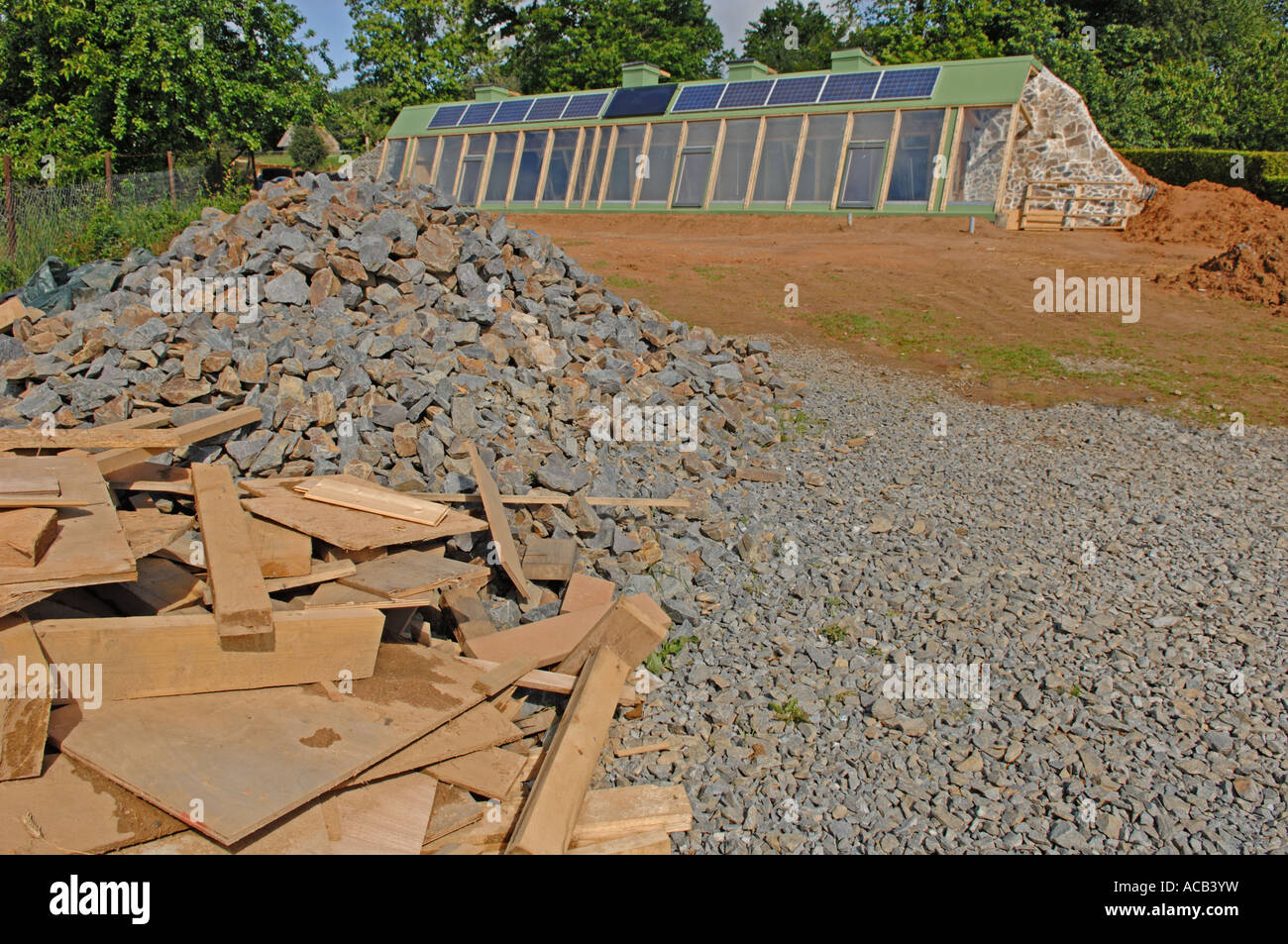 Earthship construction hi-res stock photography and images - Alamy