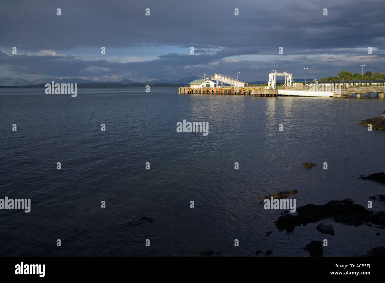 Craignure Pier, Craignure, Isle of Mull, Scotland, UK Stock Photo - Alamy
