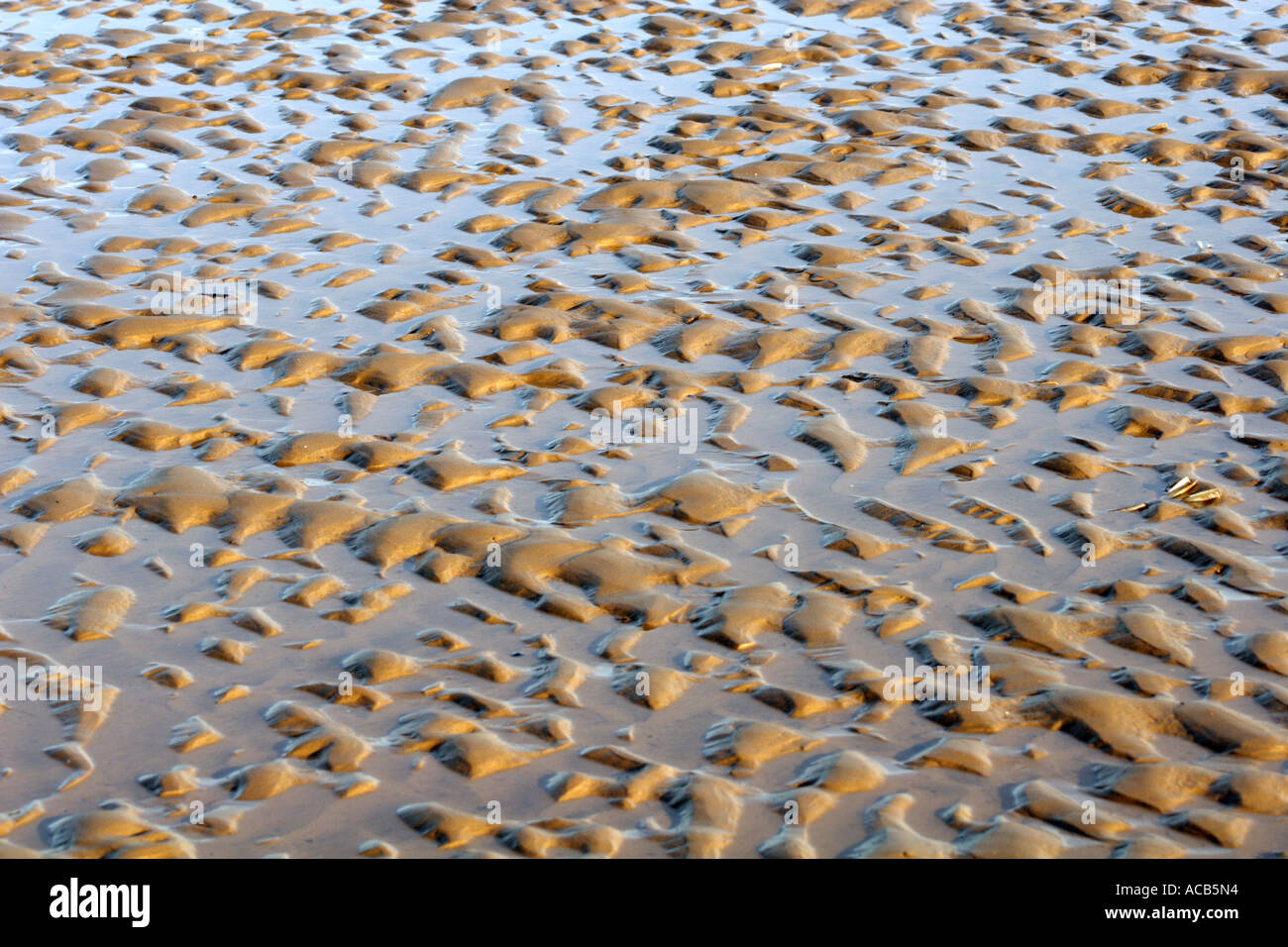 Patterns in sand, UK Stock Photo - Alamy