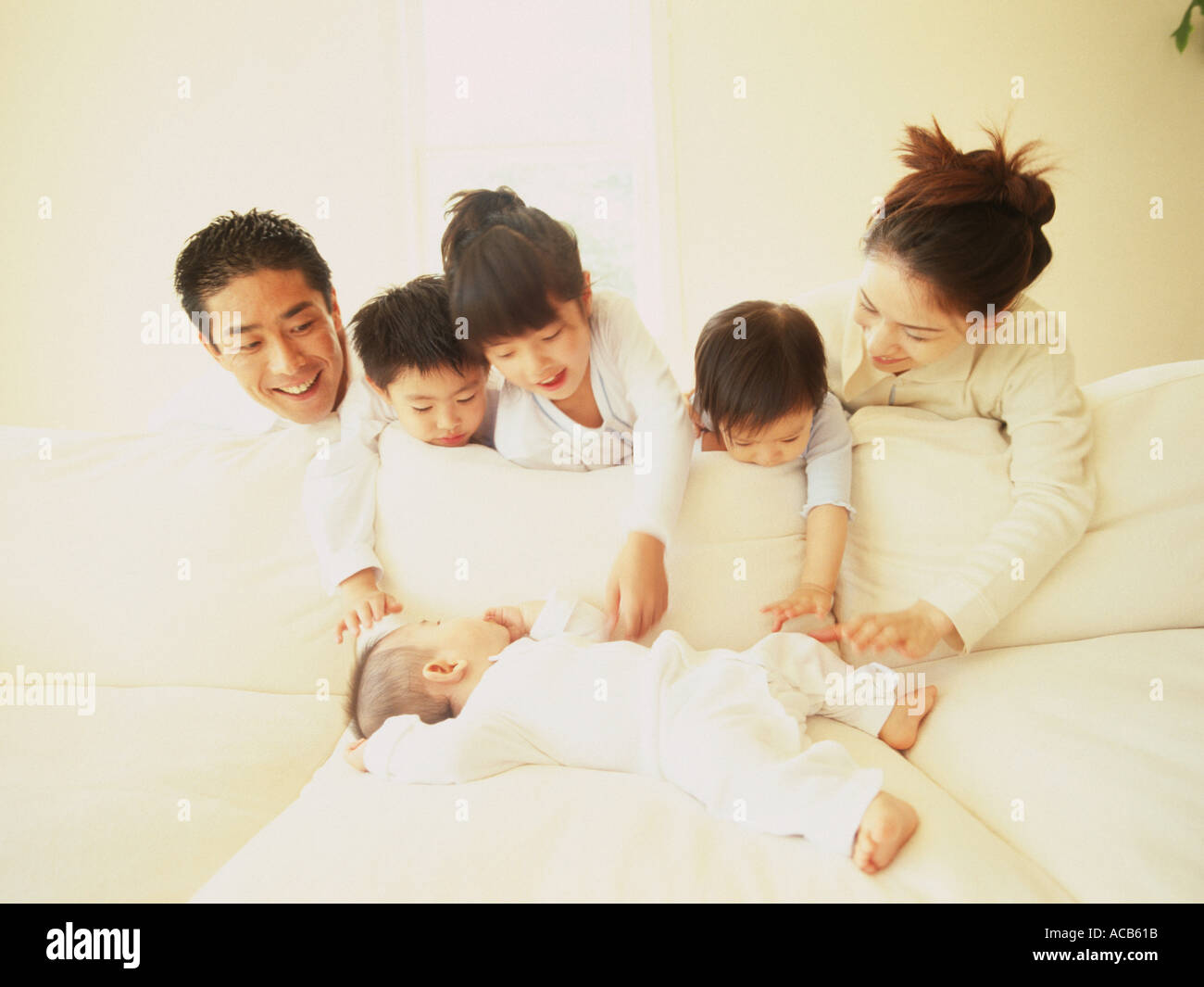 Weekend Family Sunny Stock Photo - Alamy