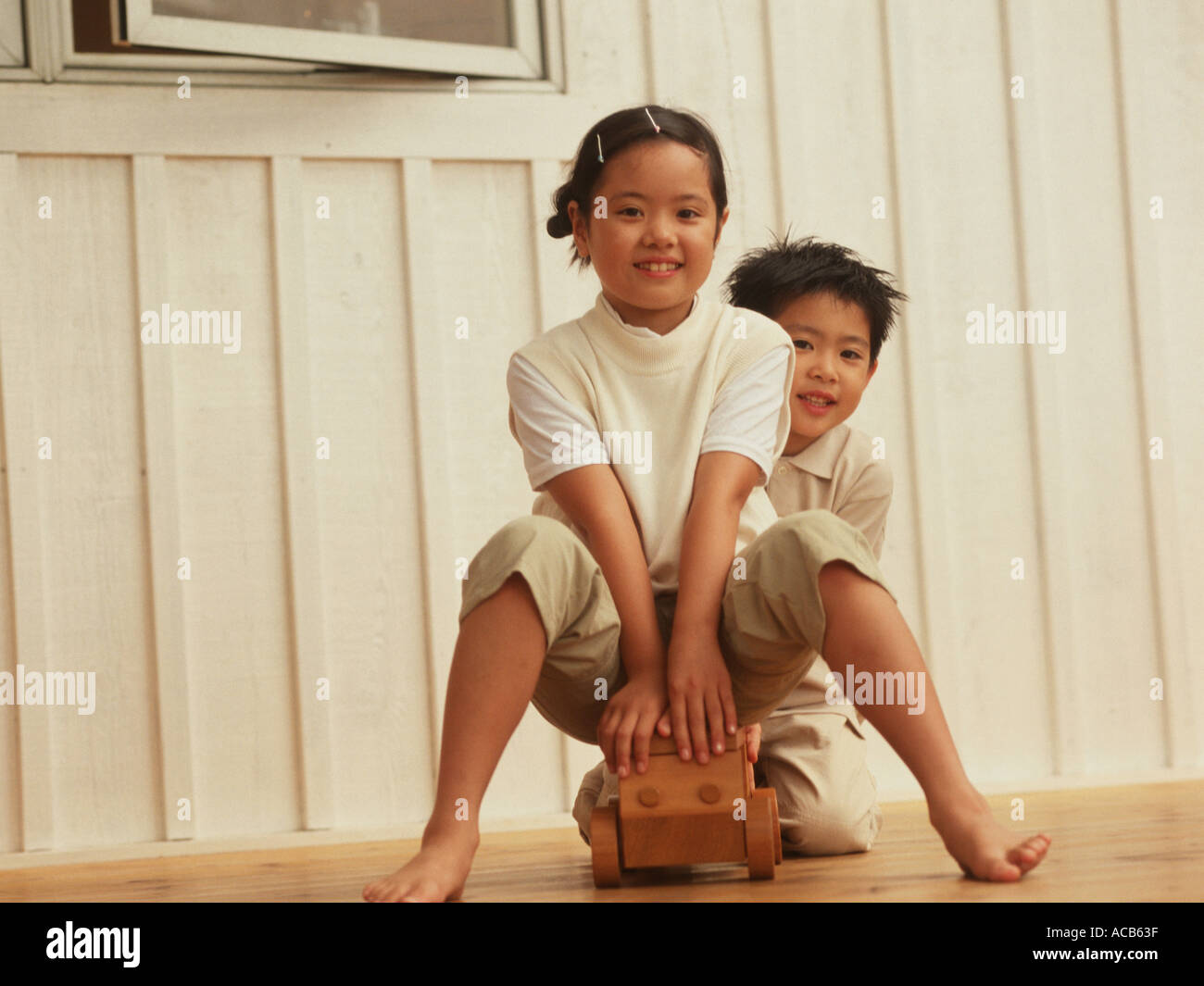 Weekend Family At Home Stock Photo - Alamy