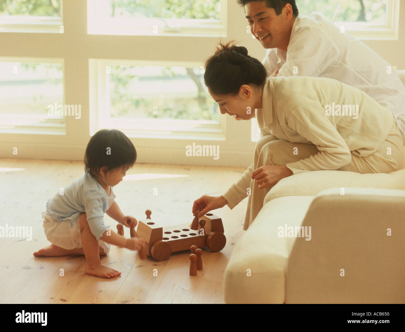 Weekend Family Sunny Stock Photo - Alamy
