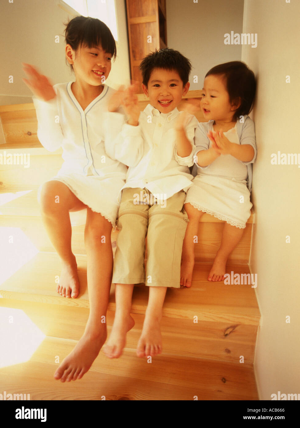 Weekend Family At Home Stock Photo - Alamy