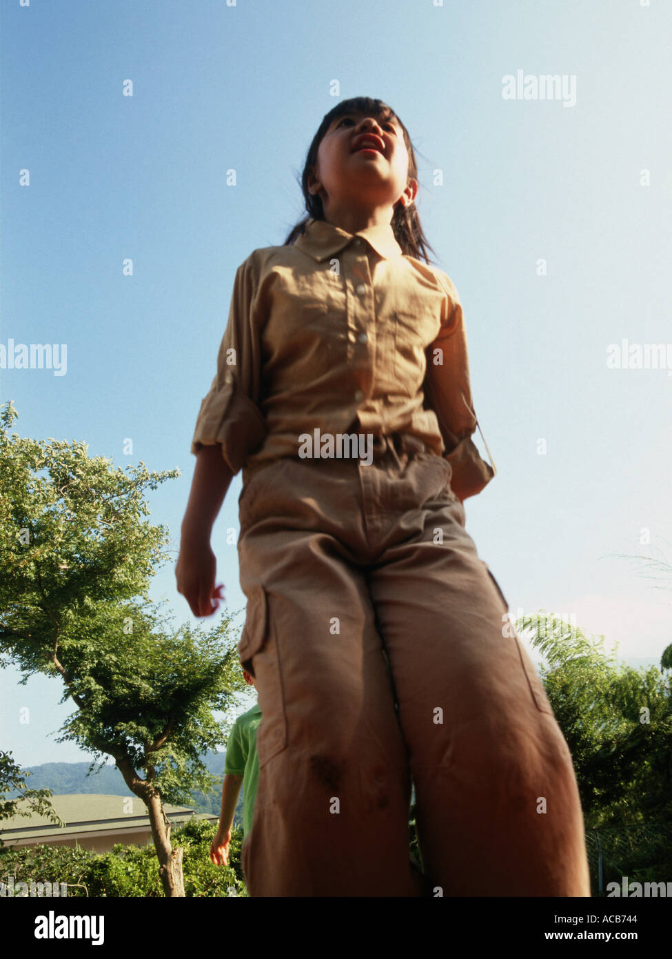 Weekend Family Skip Stock Photo - Alamy