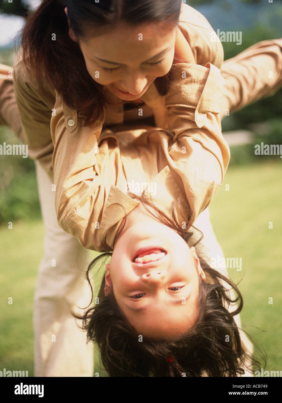 Weekend Family Skip Stock Photo - Alamy