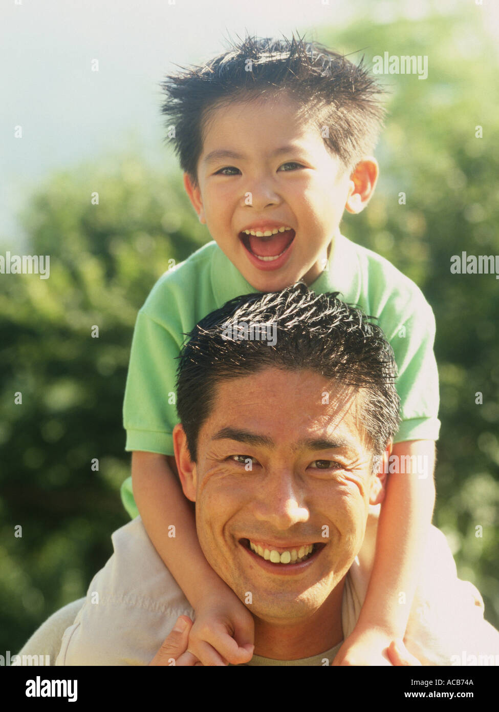 Weekend Family Skip Stock Photo - Alamy