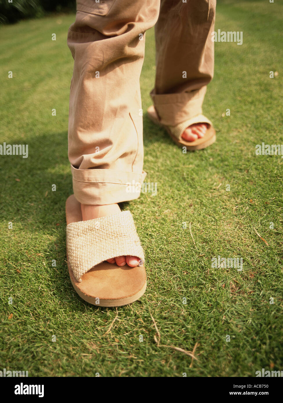 Weekend Family Skip Stock Photo - Alamy
