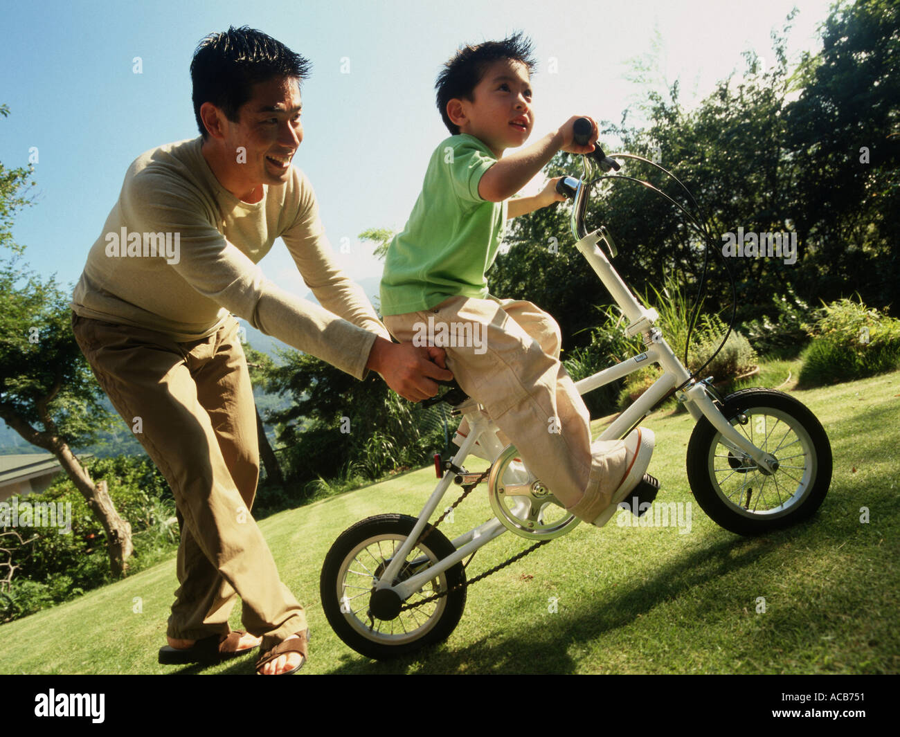 Weekend Family Skip Stock Photo - Alamy