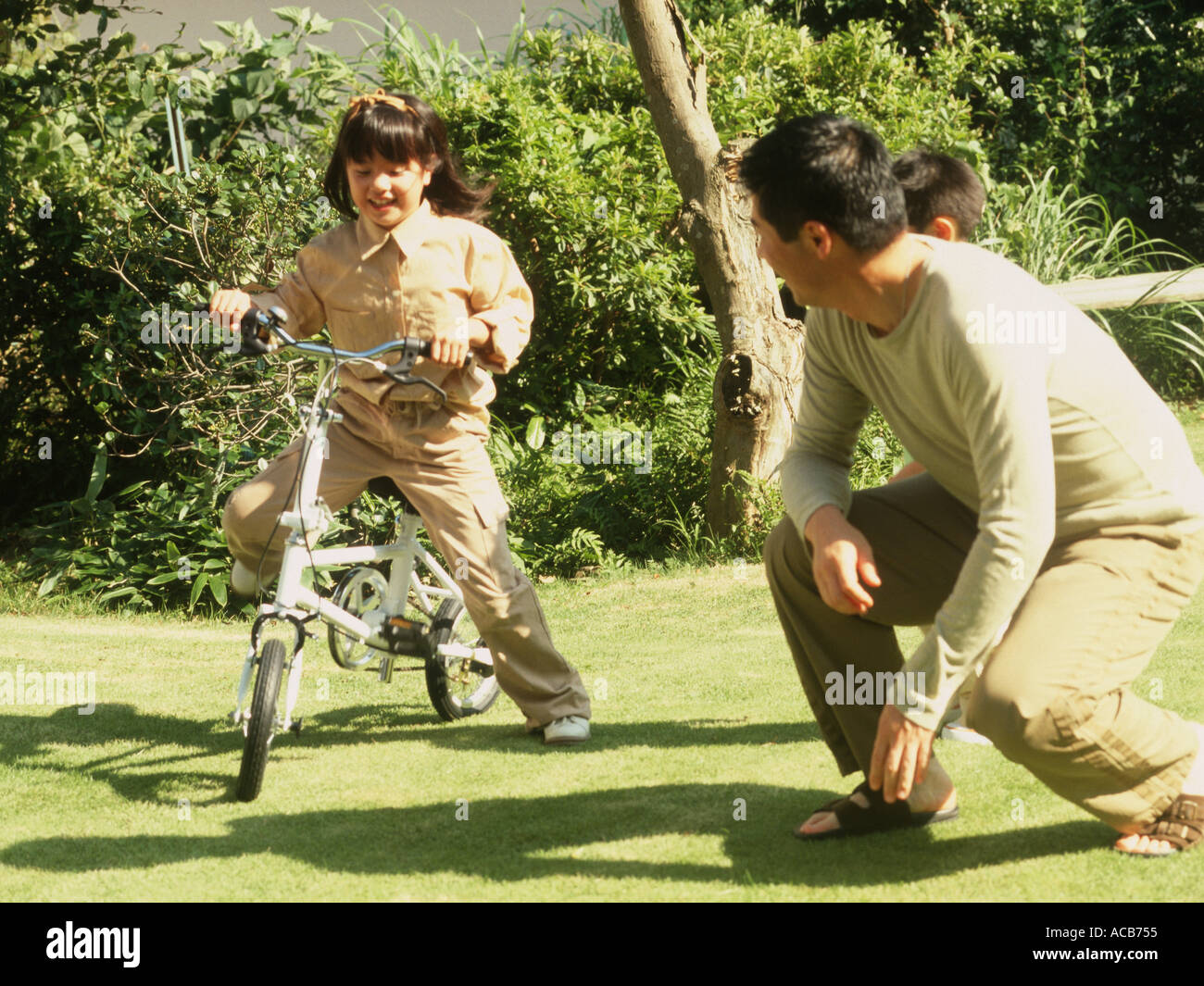 Weekend Family Skip Stock Photo - Alamy