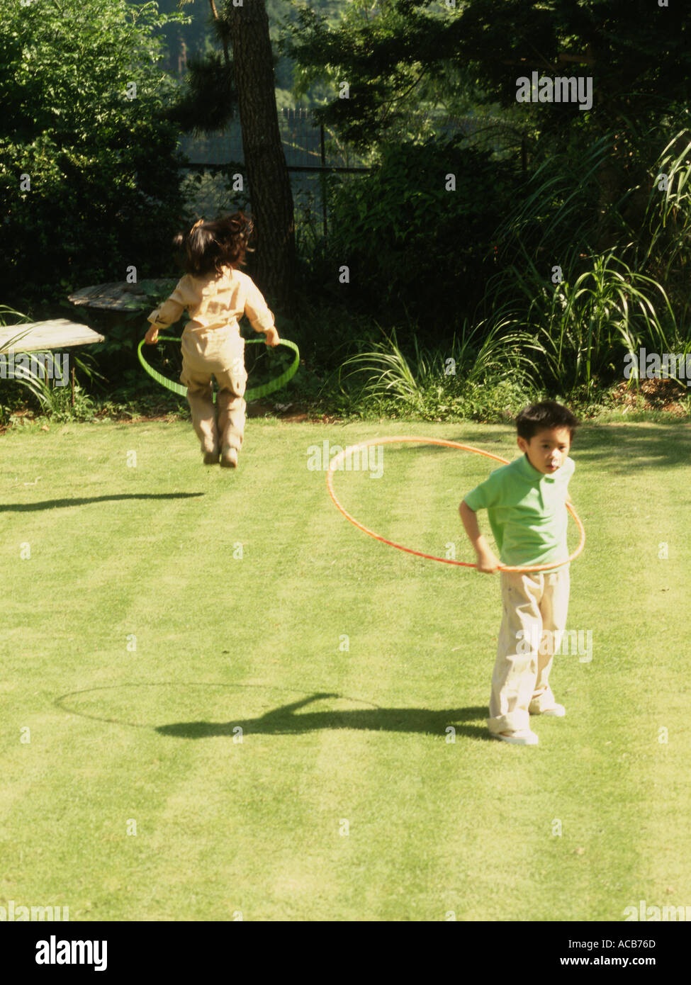 Weekend Family Skip Stock Photo - Alamy