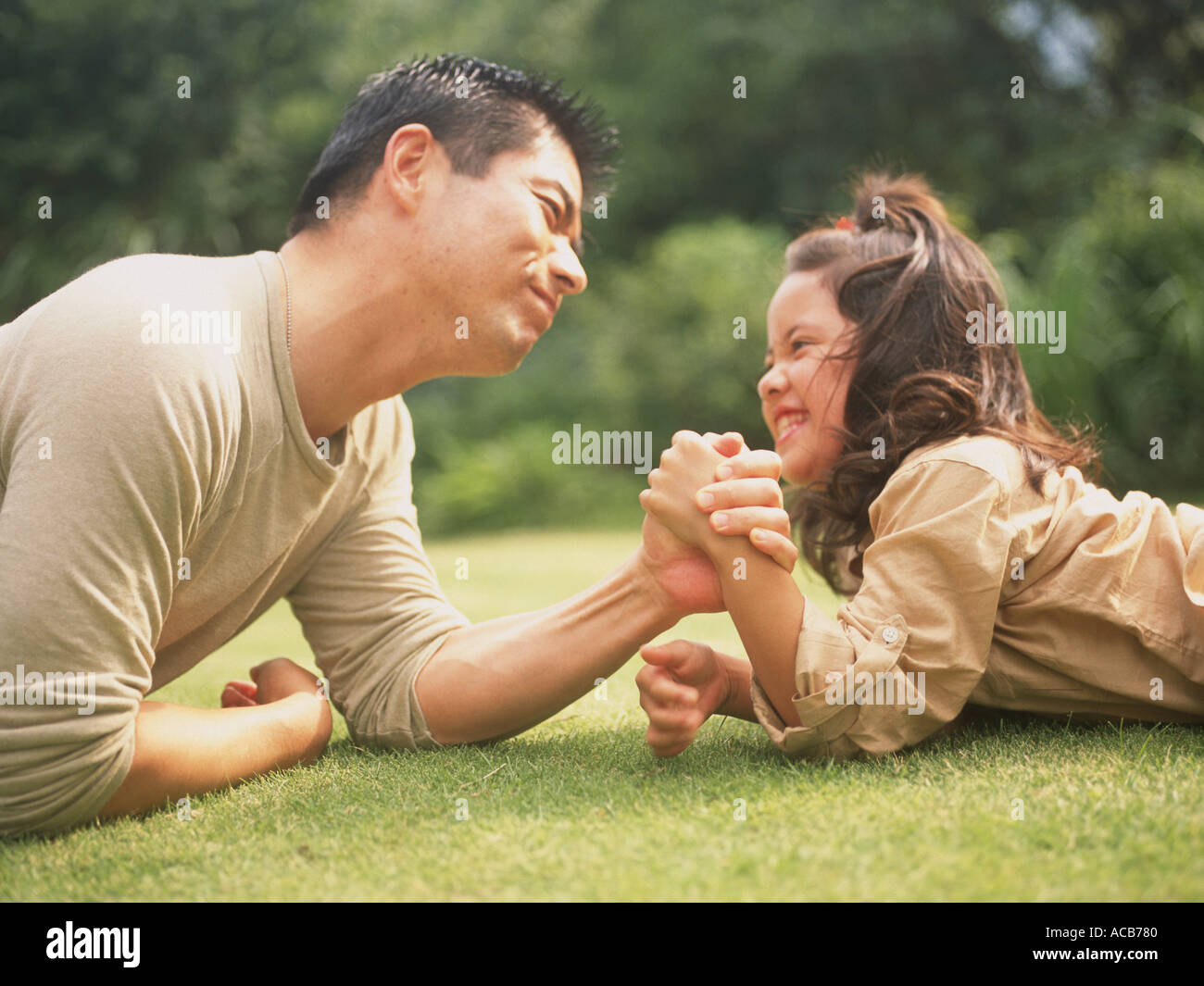 Weekend Family Skip Stock Photo - Alamy