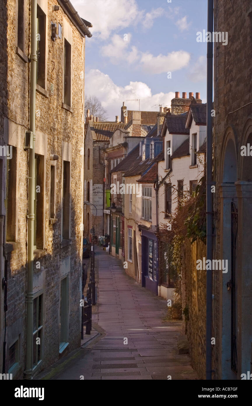 Paul Street FROME Somerset UK Stock Photo - Alamy