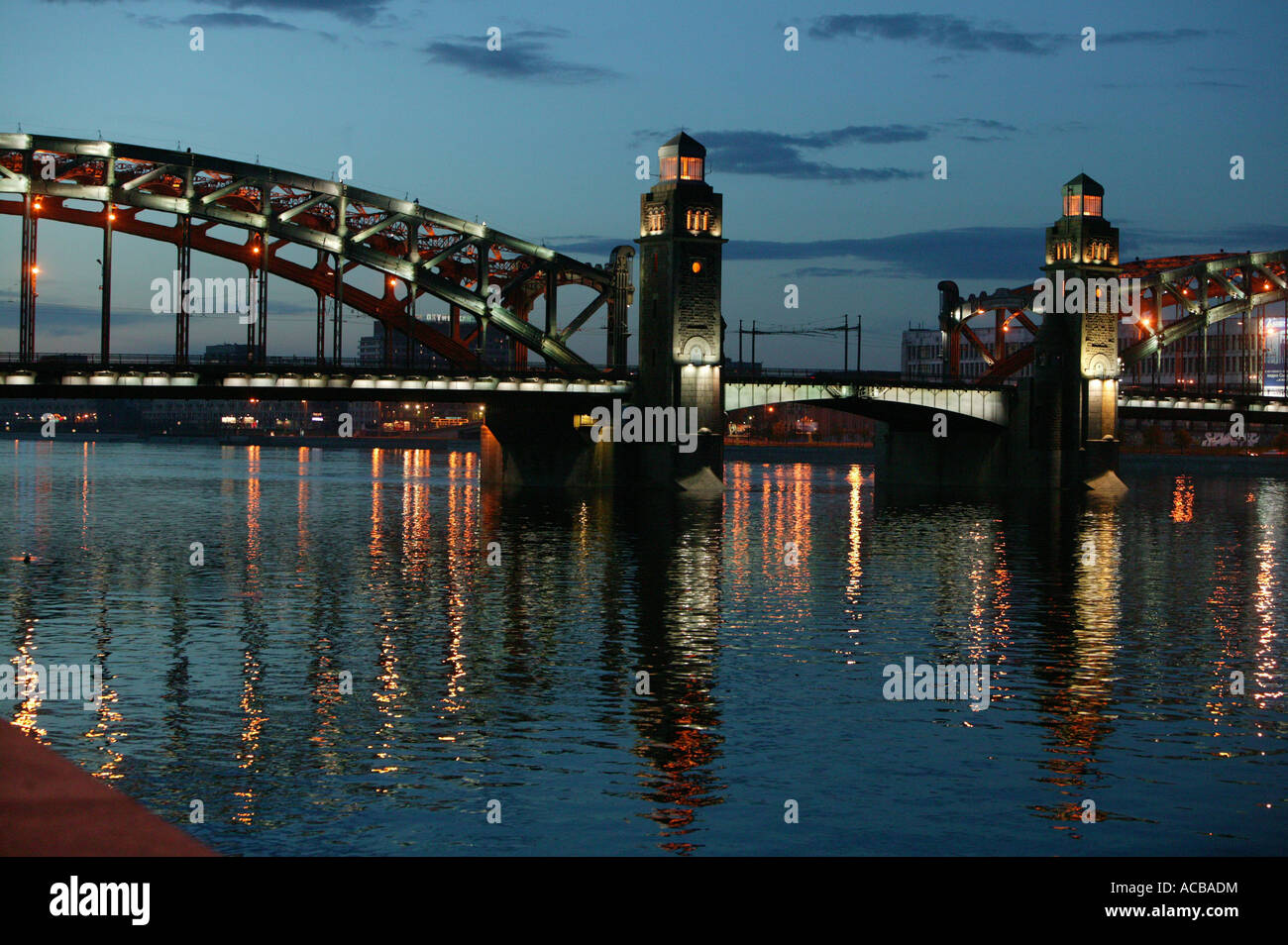 Peter the great embankment hi-res stock photography and images - Alamy